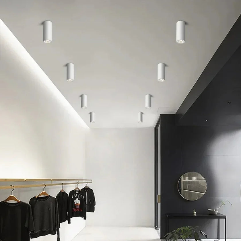Carly White LED Surface Mounted Downlight – Elenorra